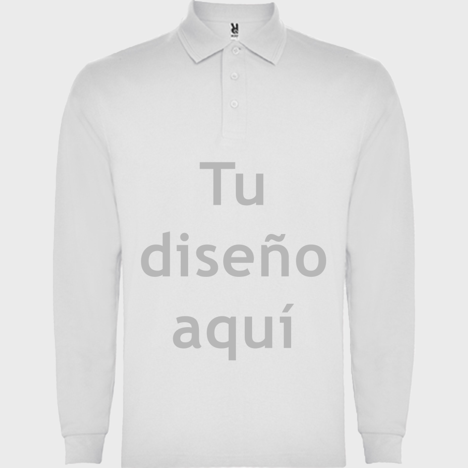 Polo para Hombre Manga larga Poliéster