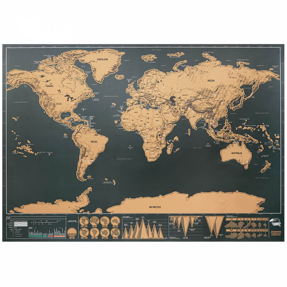 Mapa Mundi Been There personalizado, comprar online